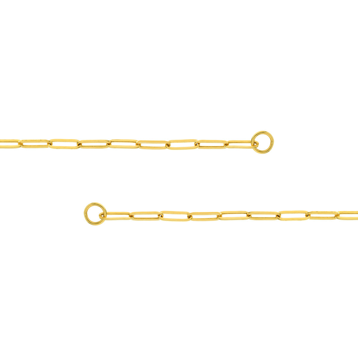 Paper Clip Split Chain – diamondaupair