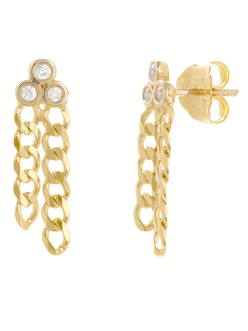 Tres Diamond Chain Drops – diamondaupair